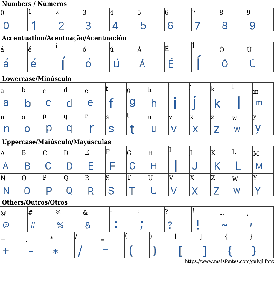Galvji: Download Free Font | MaisFontes