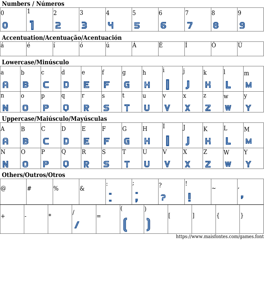 Games: Free Font Download | MaisFontes