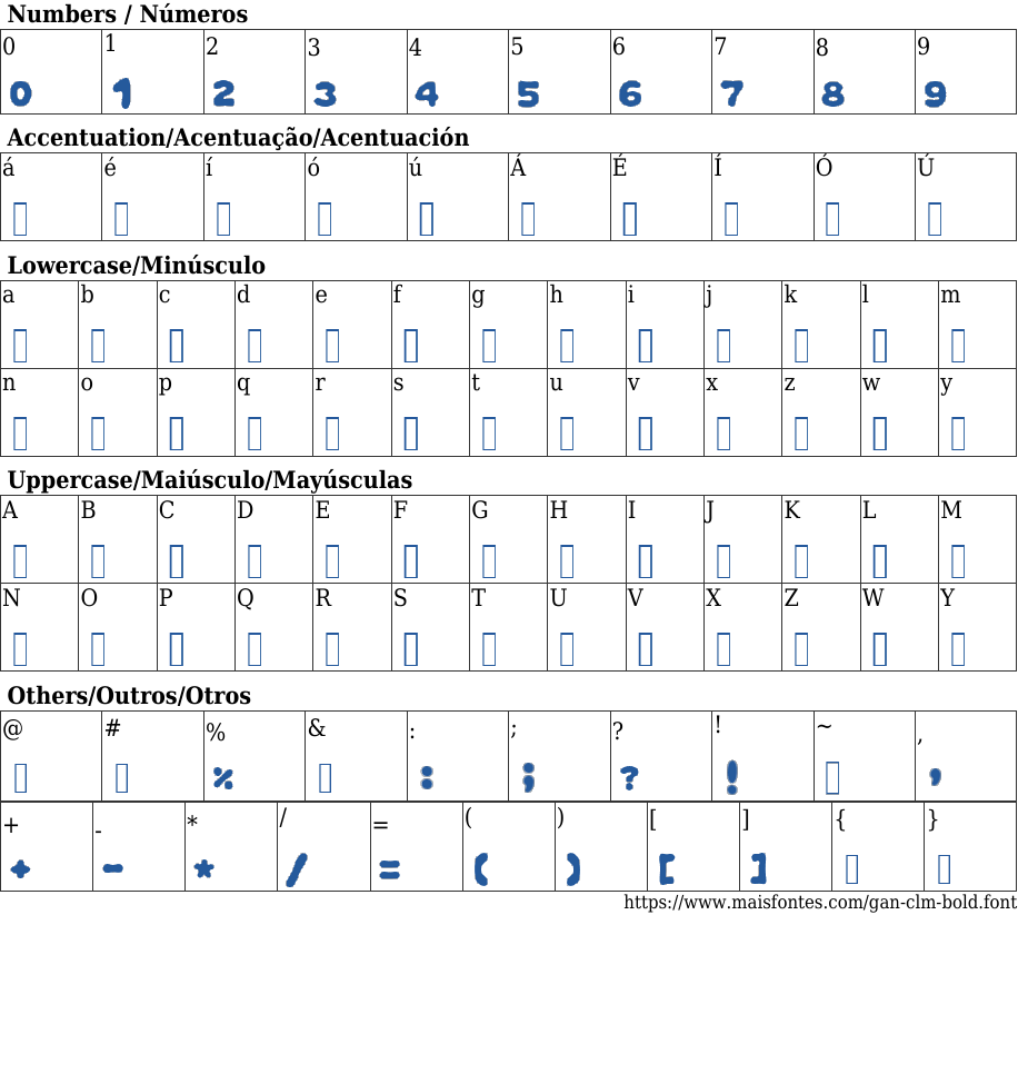 Gan CLM Bold: Baixar Fonte Grátis | MaisFontes