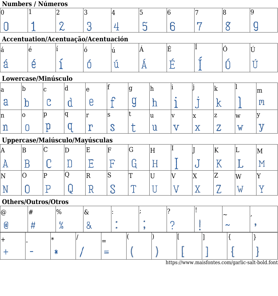 Garlic Salt Bold: Free Font Download | MaisFontes