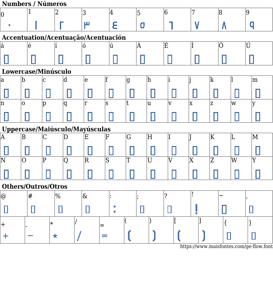 GE Flow: Download Free Font | MaisFontes