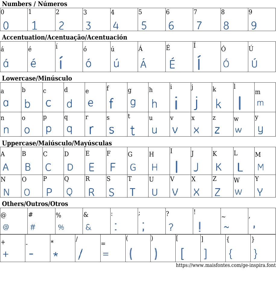 GE Inspira: Free Font Download | MaisFontes