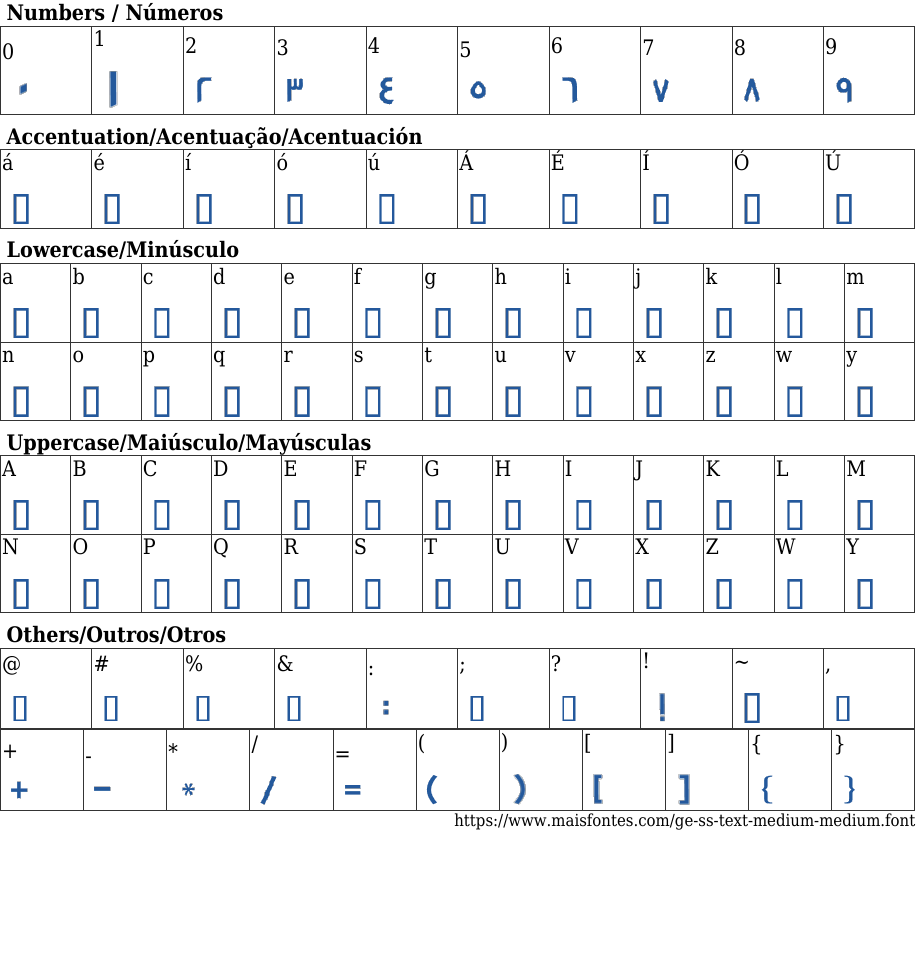 GE SS Text Medium: Baixar Fonte Grátis | MaisFontes