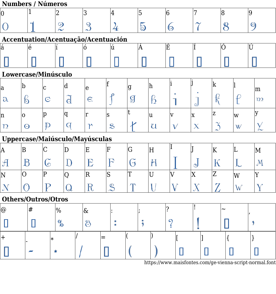 GE Vienna Script Normal: Free Font Download | MaisFontes