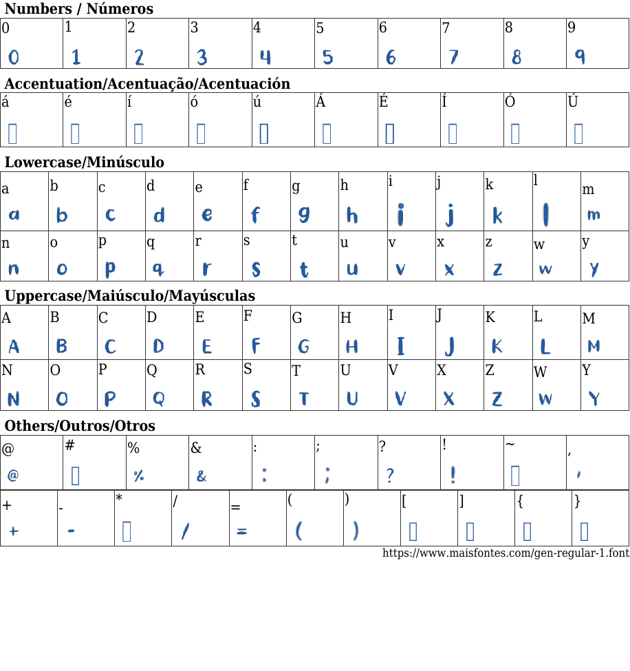 Gen Regular: Baixar Fonte Grátis | MaisFontes