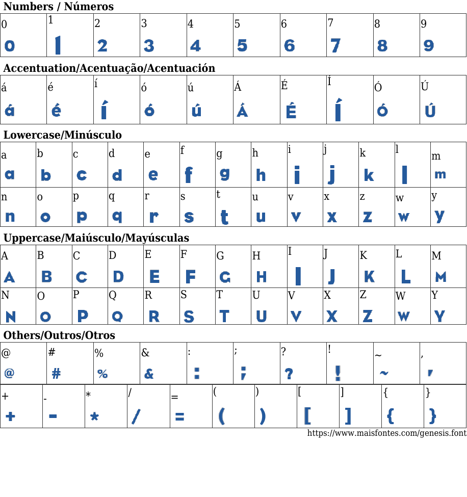 Genesis: Free Font Download | MaisFontes