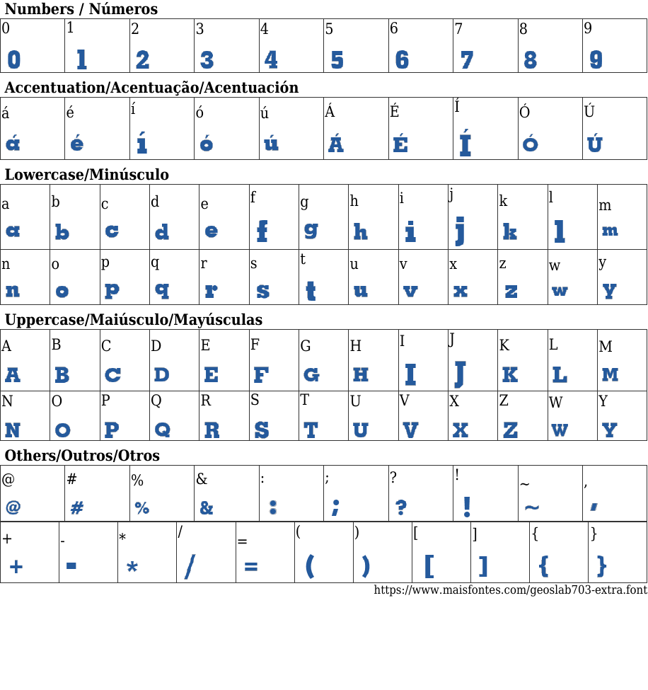 Geo Slab 703 Extra: Download Free Font | MaisFontes