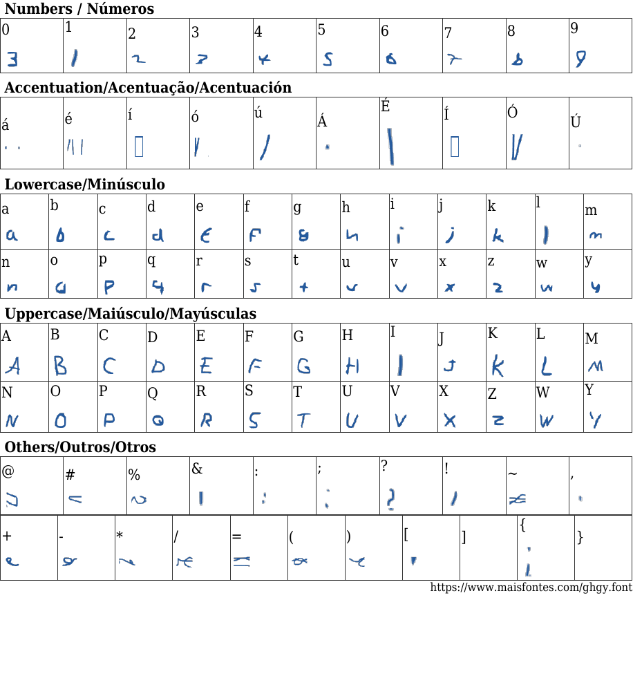 Ghgy Font: Free Download | MaisFontes