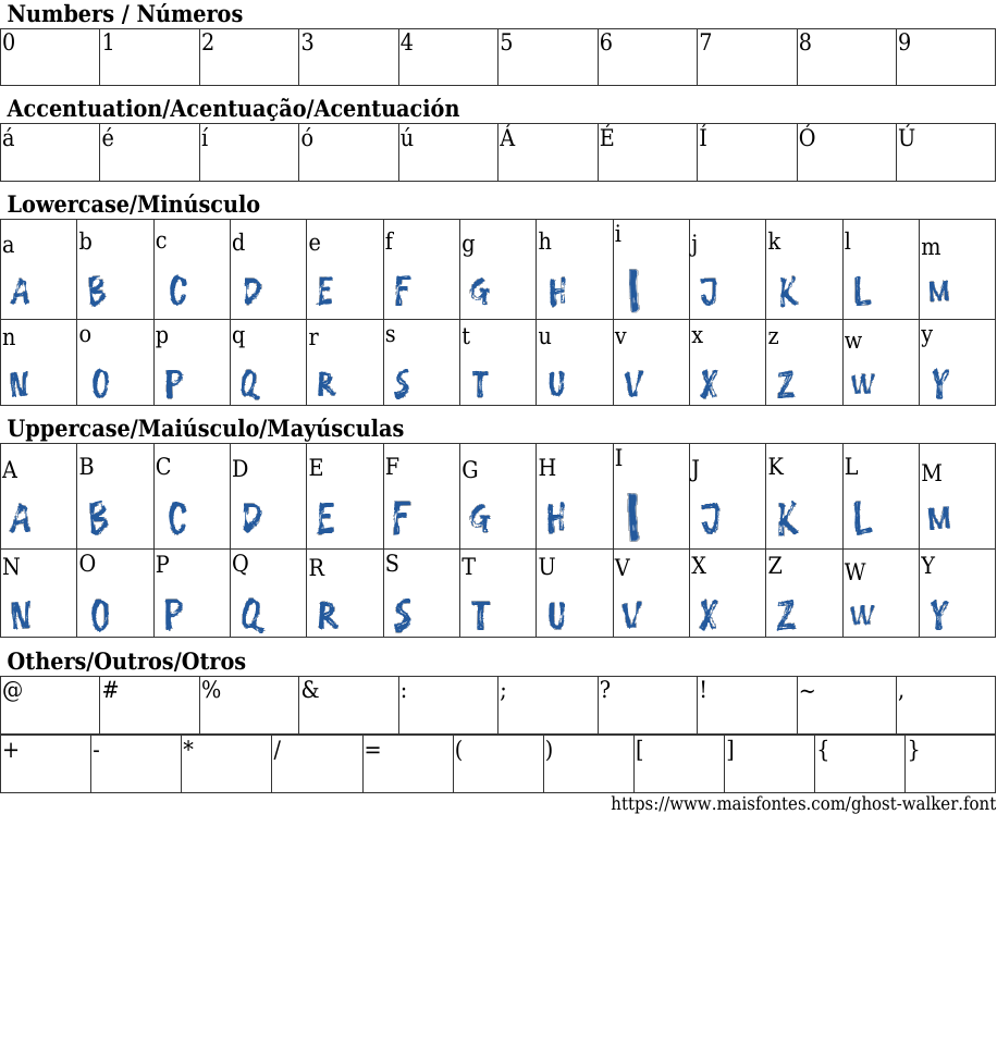 GHOST WALKER: Baixar Fonte Grátis | MaisFontes