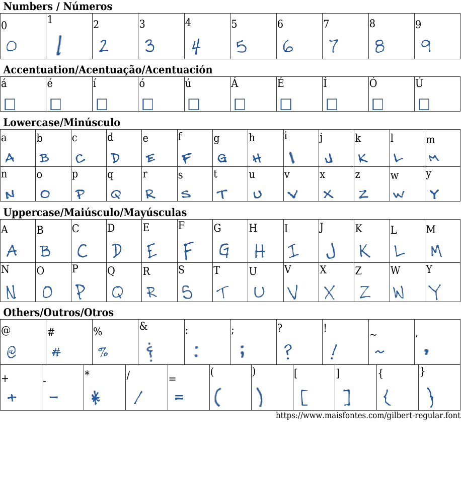 Gilbert Regular: Free Font Download | MaisFontes