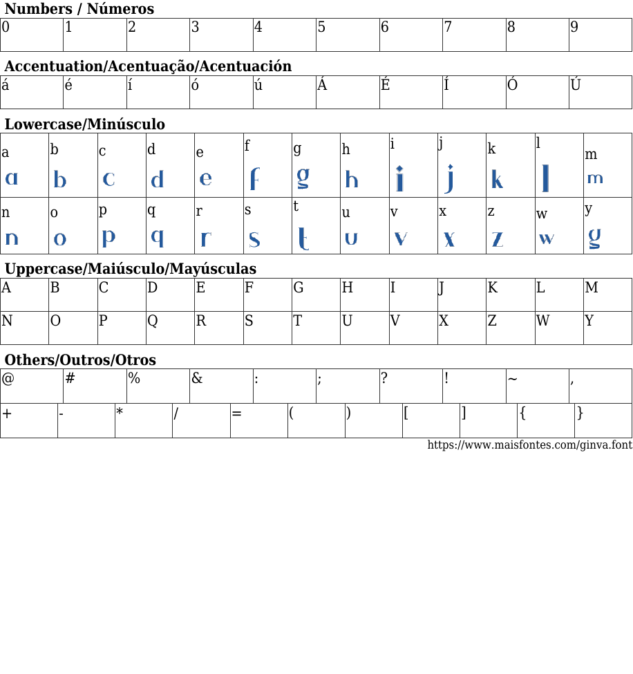 Ginva: Baixar Fonte Grátis | MaisFontes