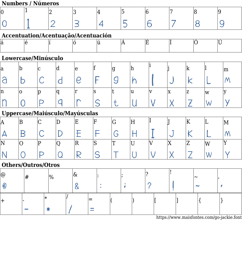 Go Jackie: Baixar Fonte Grátis | MaisFontes