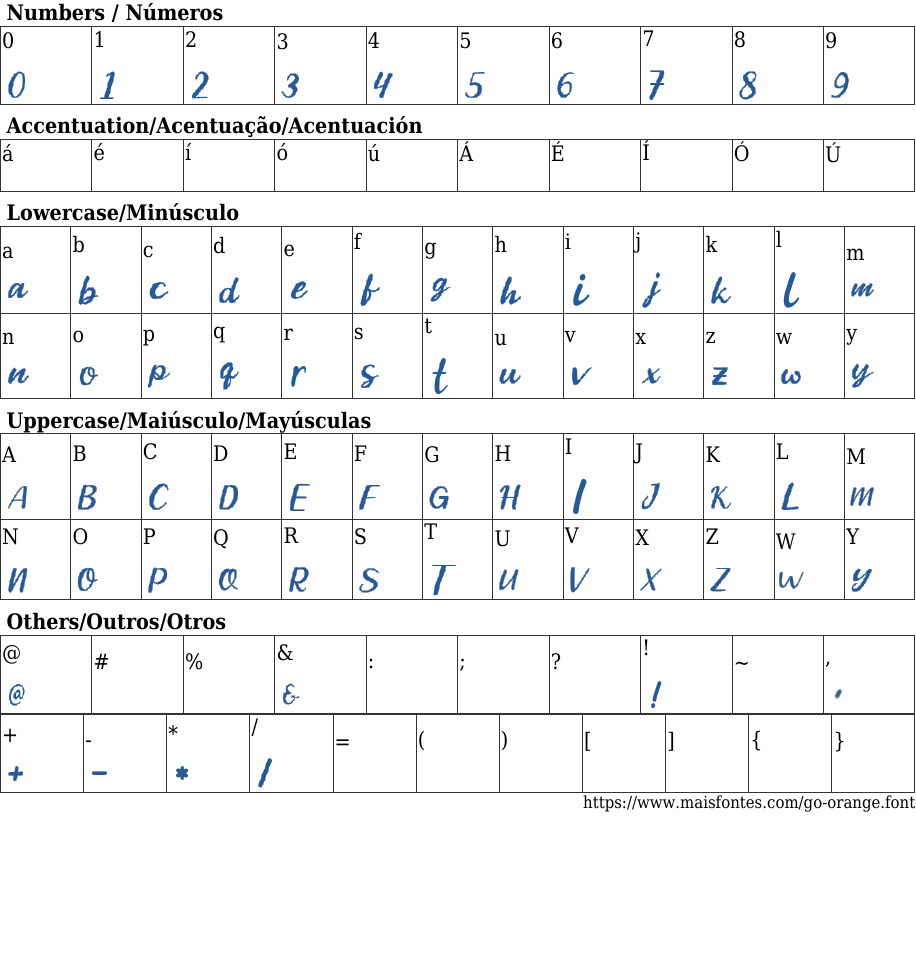 Go Orange: Free Font Download | MaisFontes