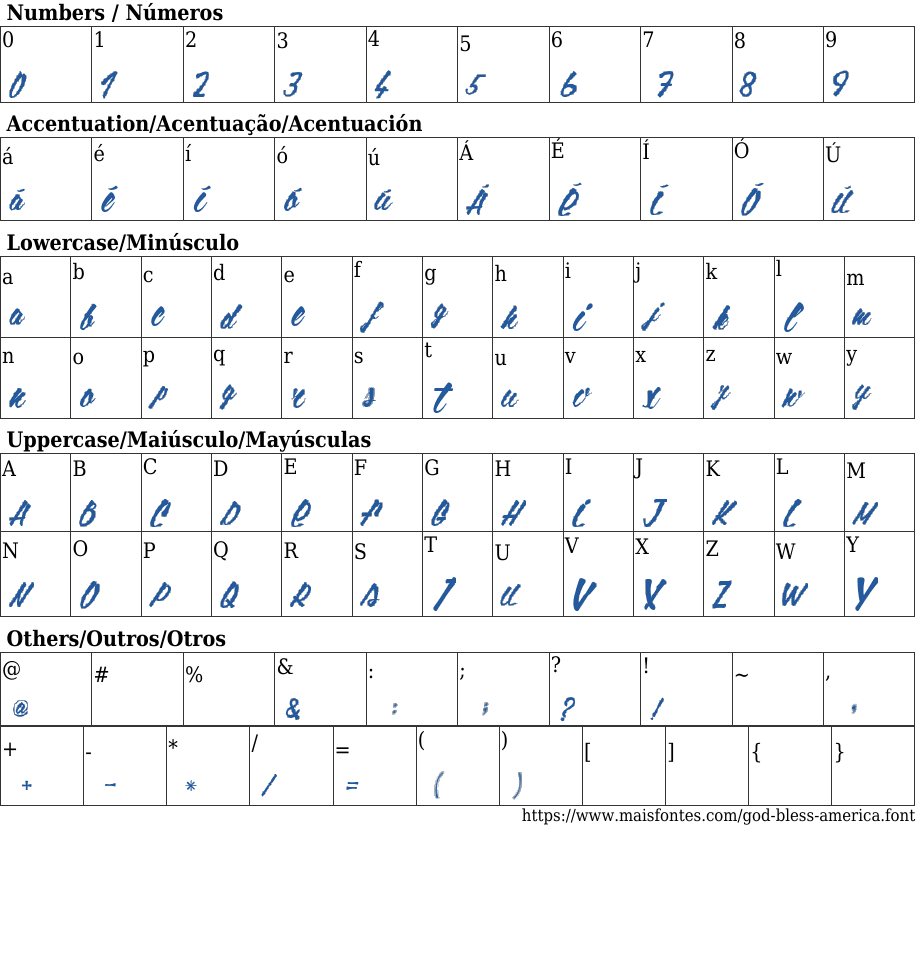 God Bless America: Free Font Download | MaisFontes