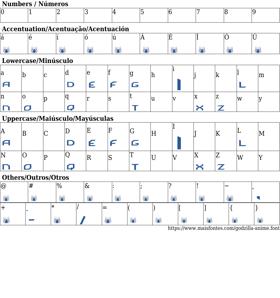 Godzilla Anime: Free Font Download | MaisFontes