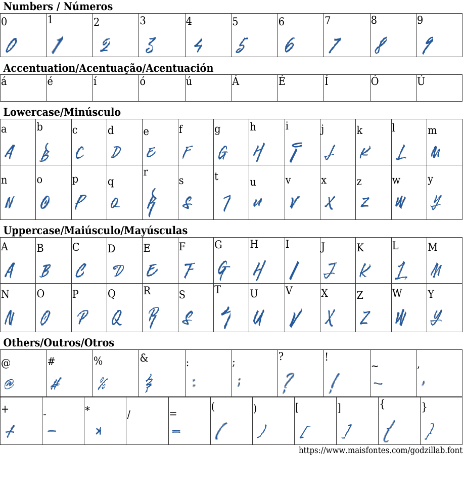 Godzillab Font: Free Download | MaisFontes