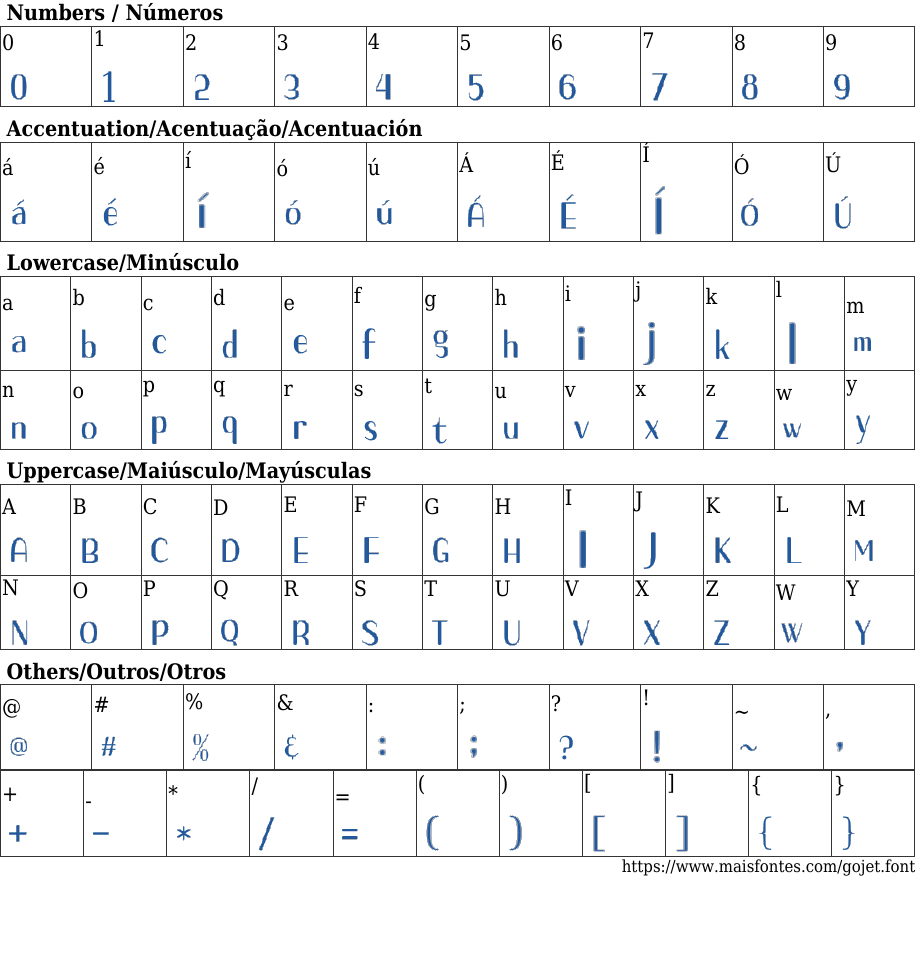 Gojet: Free Font Download | MaisFontes