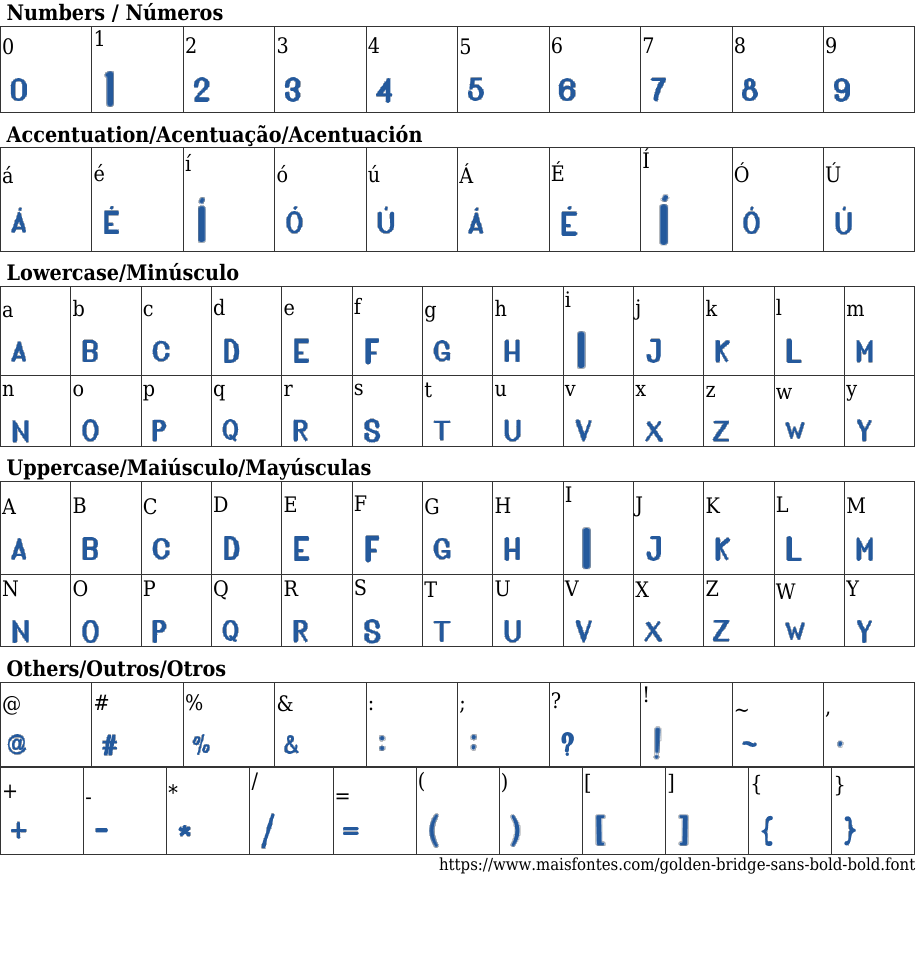 Golden Bridge Sans Bold Bold Font: Free Download | MaisFontes