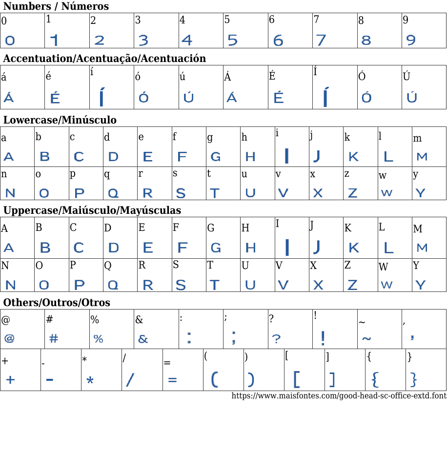 Good Headline SC Office Extended: Free Font Download | MaisFontes
