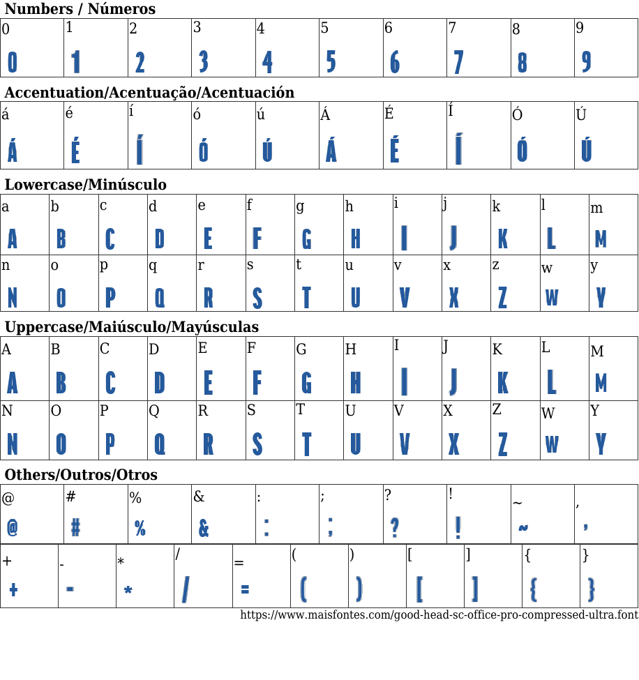 Good Headline SC Office Pro Compressed Ultra: Free Font Download ...