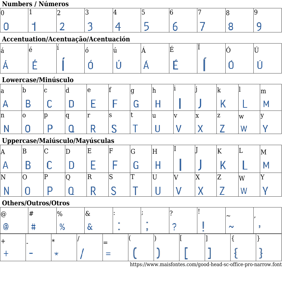Good Headline SC Office Pro Narrow: Free Font Download | MaisFontes