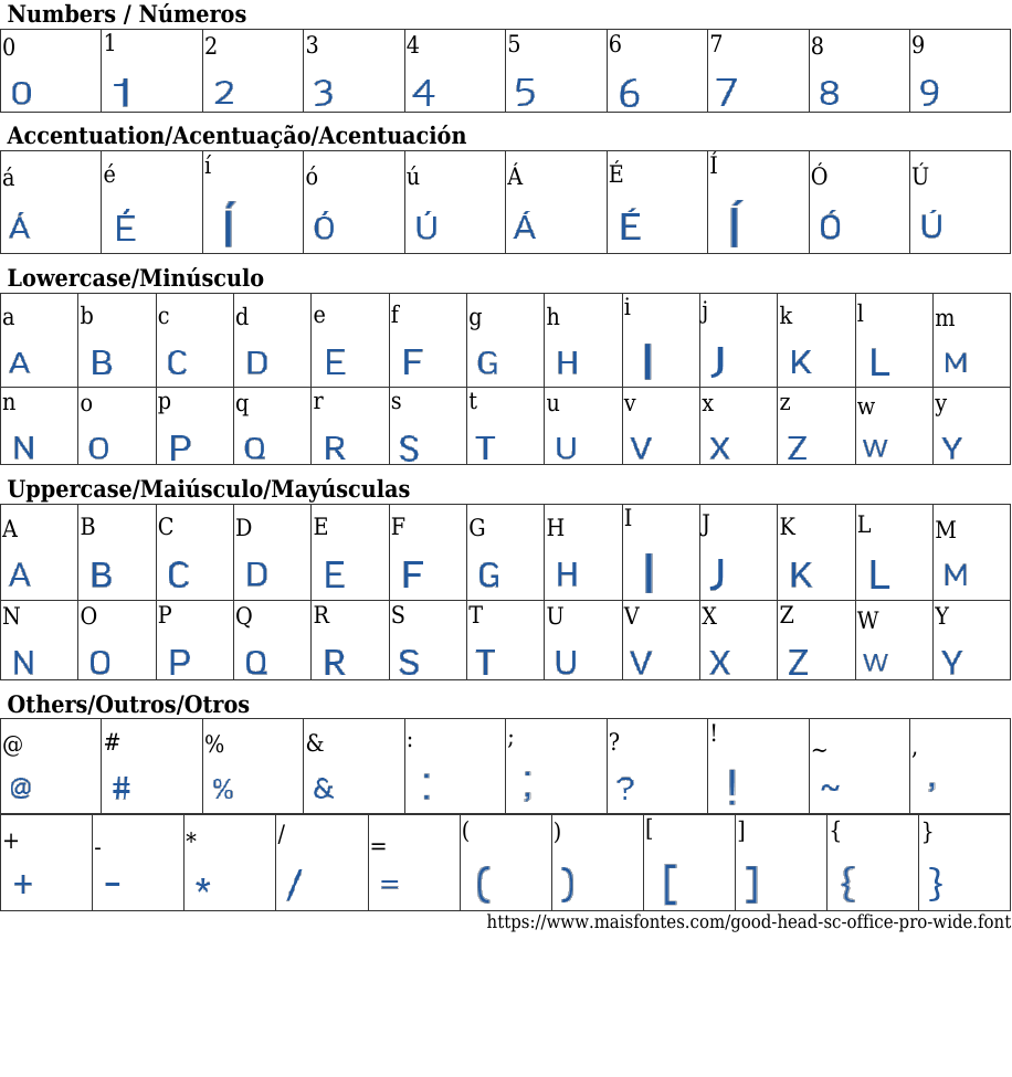 Good Headline SC Office Pro Wide: Free Font Download | MaisFontes