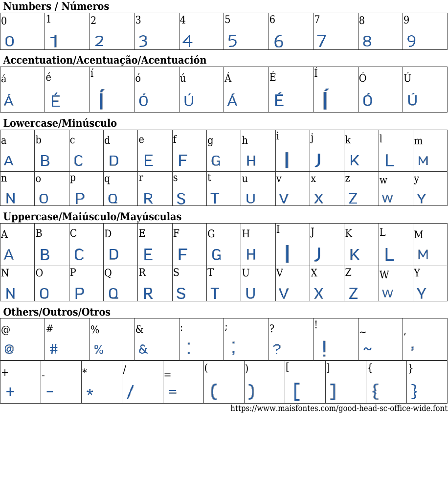Good Headline SC Office Wide: Free Font Download | MaisFontes