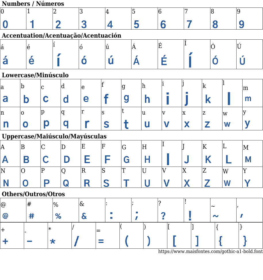 Gothic A1 Bold Font: Free Download | MaisFontes