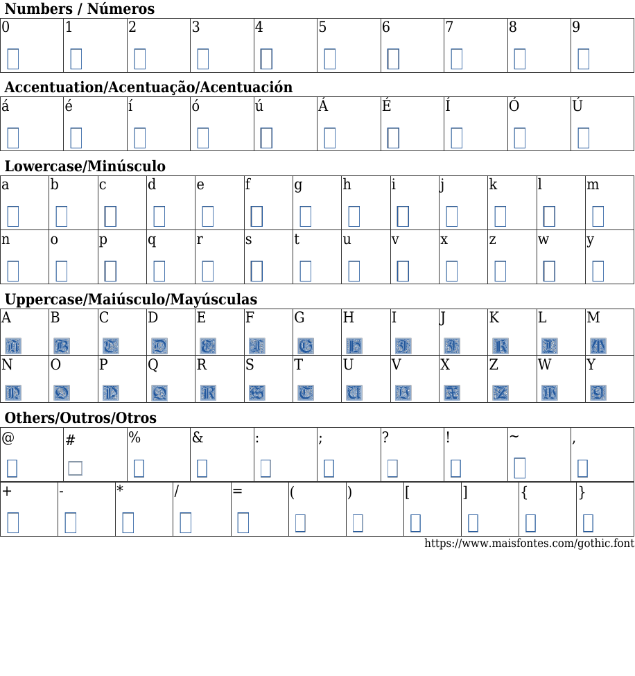 GOTHIC CAPS: Free Font Download | MaisFontes