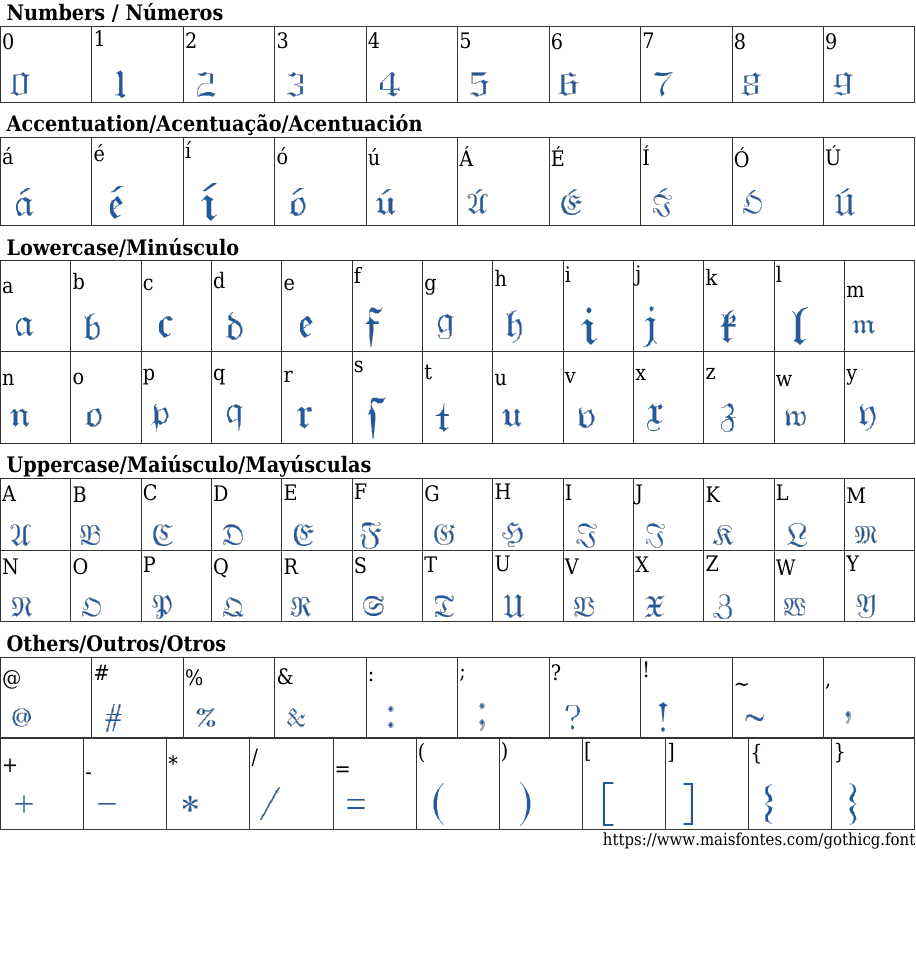 Gothic G: Free Font Download | MaisFontes