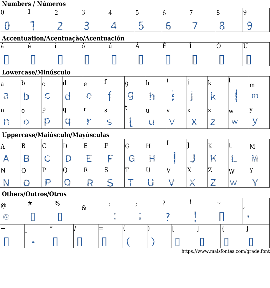 Grade: Free Font Download | MaisFontes