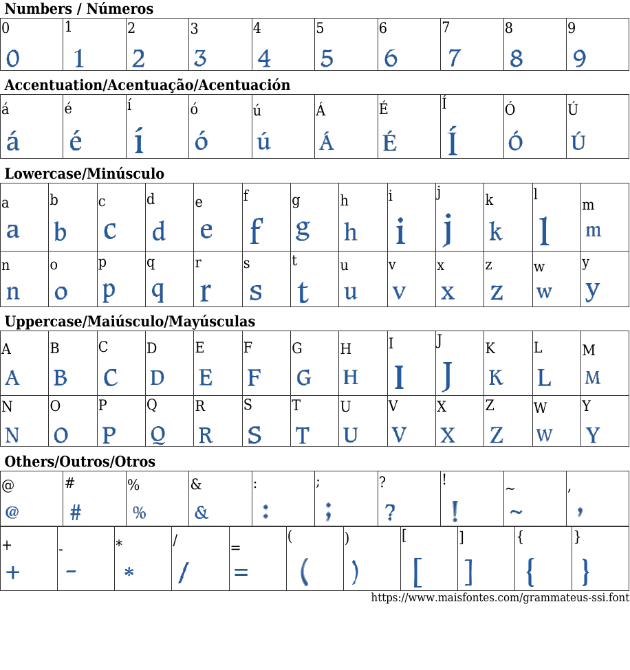 Grammateus SSi: Free Font Download | MaisFontes
