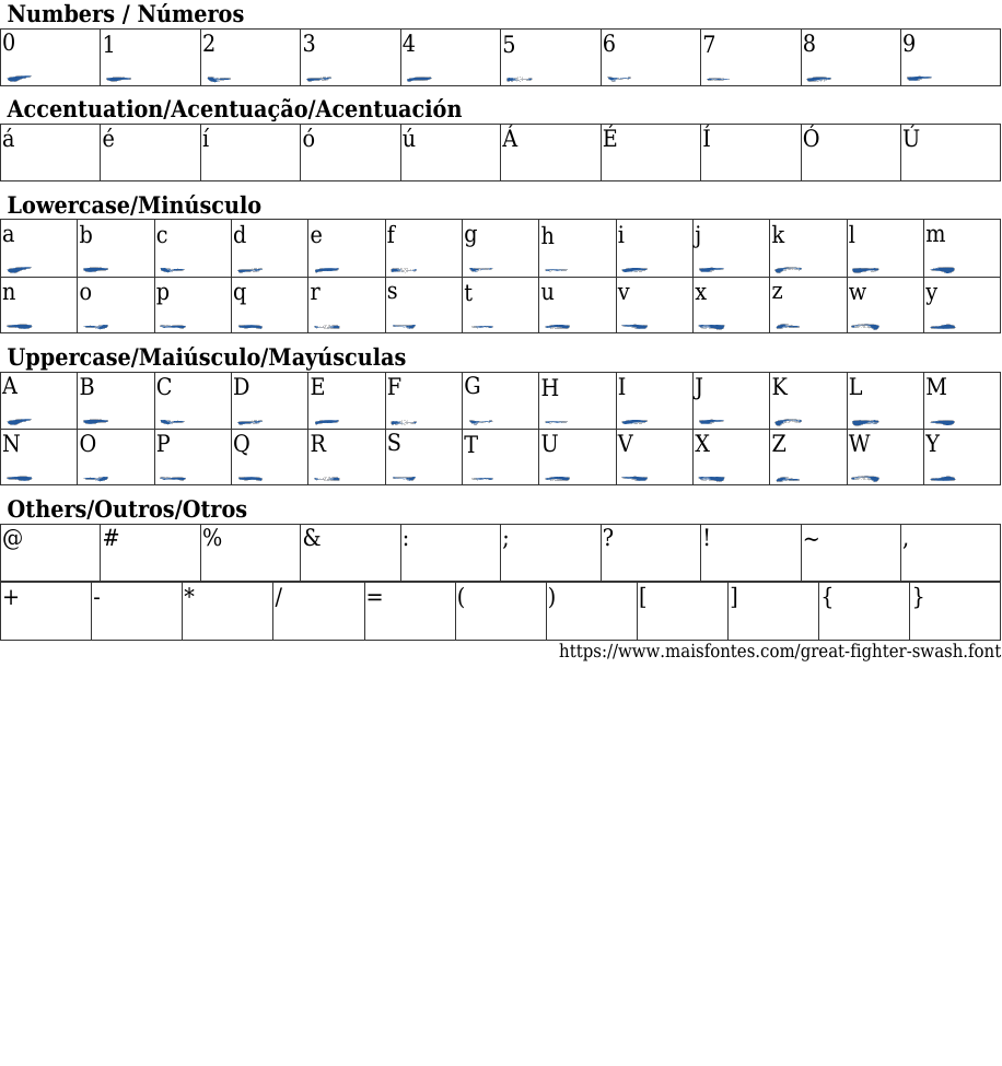 Great Fighter Swash: Baixar Fonte Grátis | MaisFontes