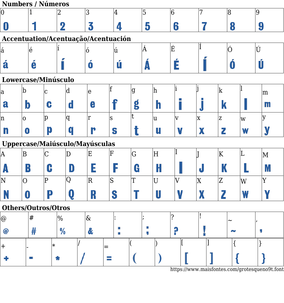 Grotesque No9 T: Download Free Font | MaisFontes