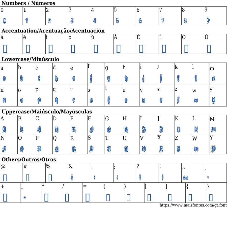 Gt: Free Font Download | MaisFontes