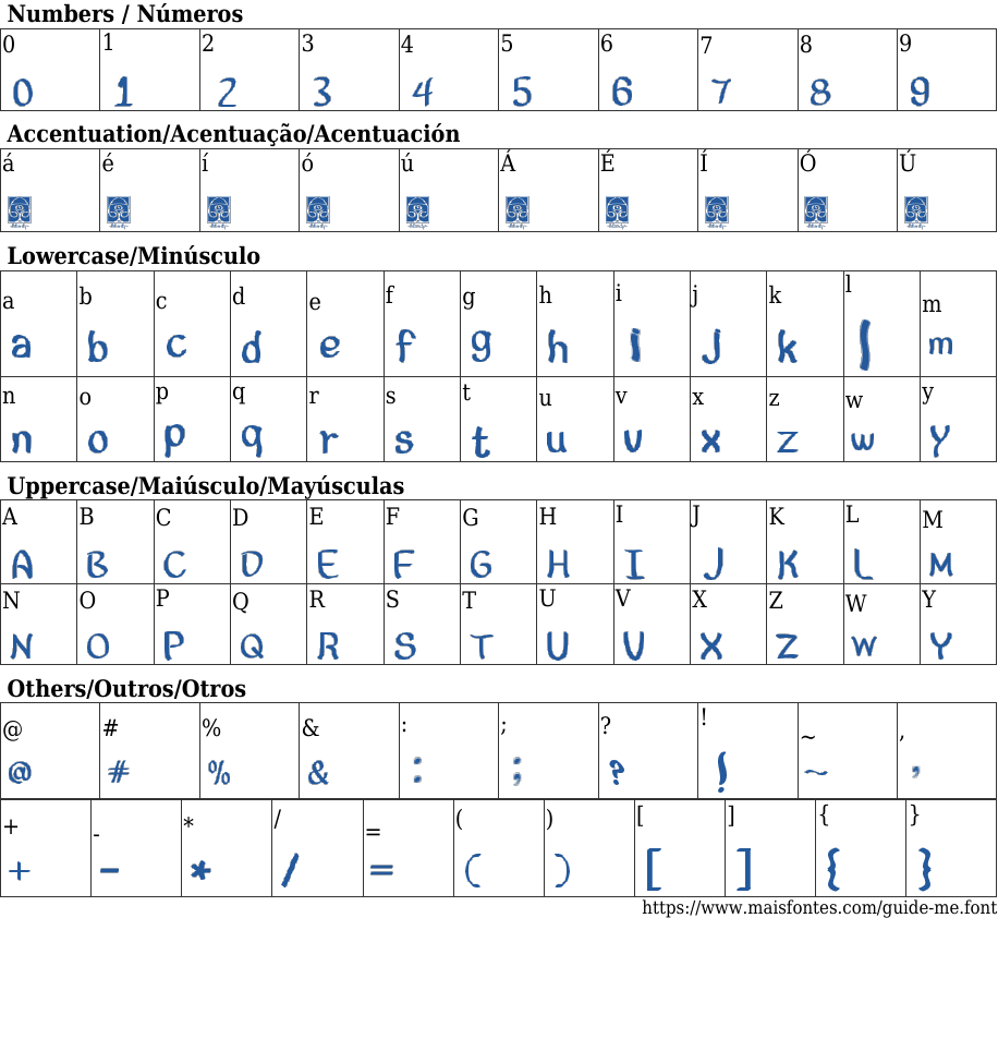 Guide Me: Free Font Download | MaisFontes