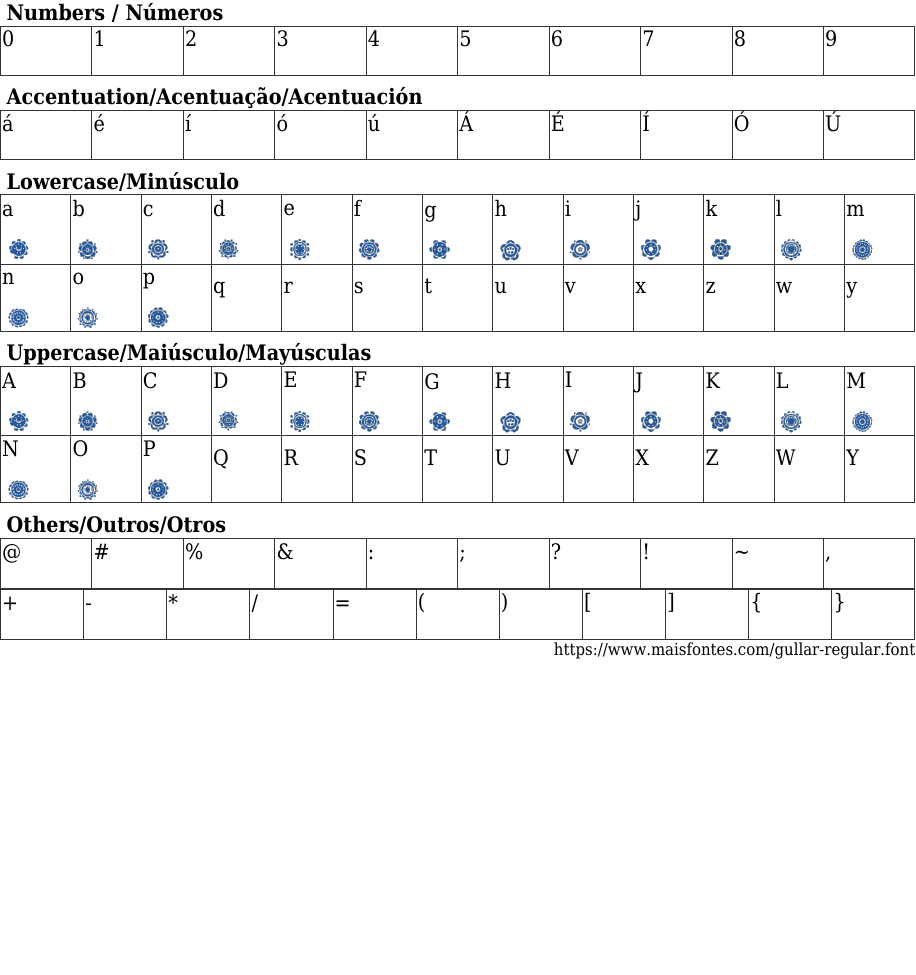 Gullar Regular: Baixar Fonte Grátis | MaisFontes