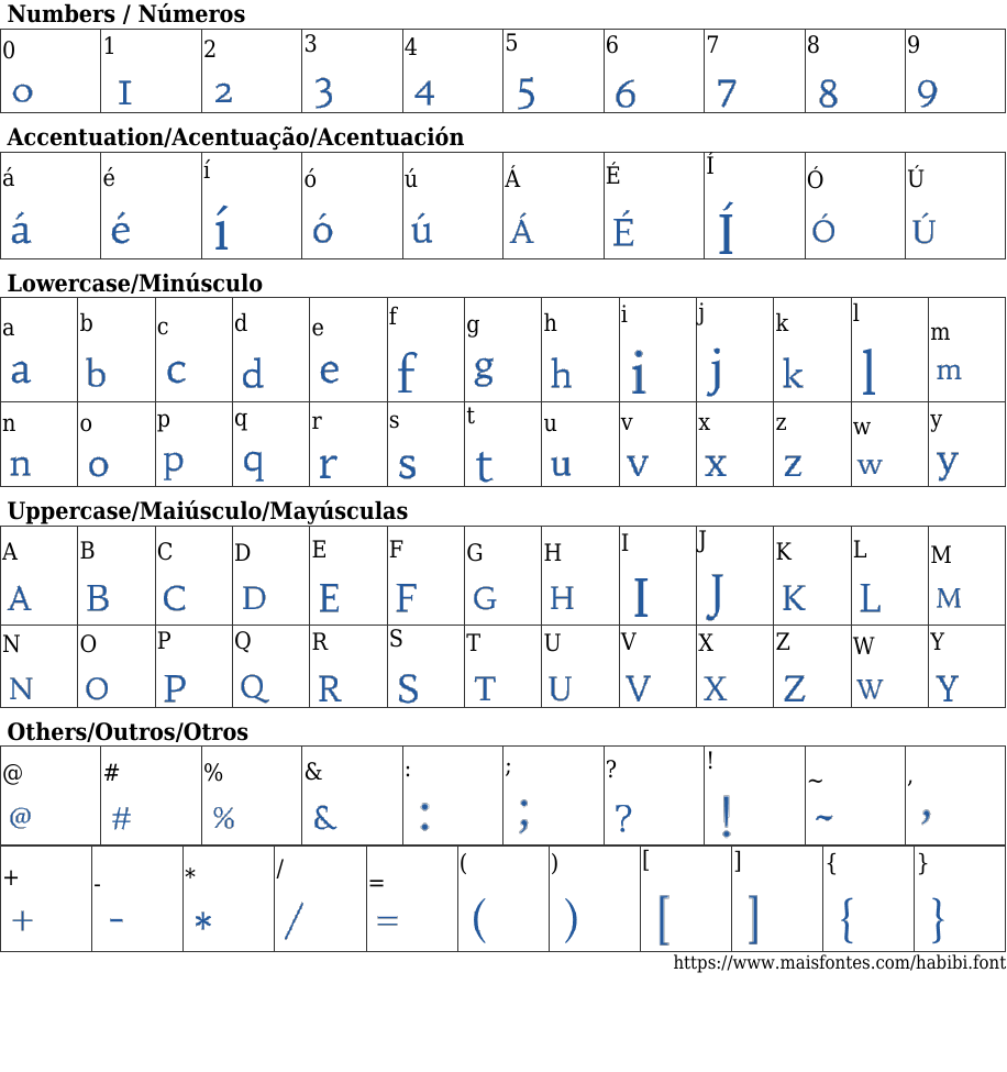 Habibi: Free Font Download | MaisFontes