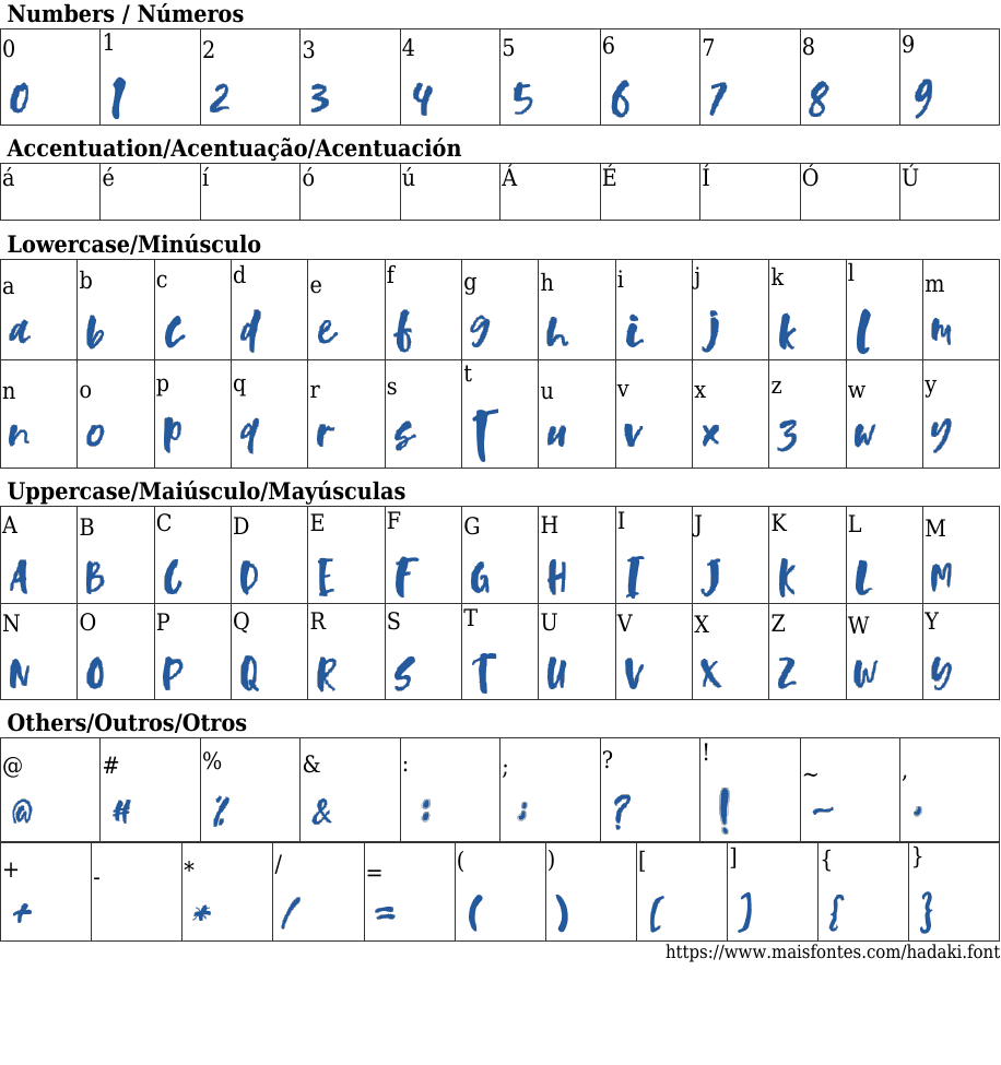 HADAKI: Baixar Fonte Grátis | MaisFontes