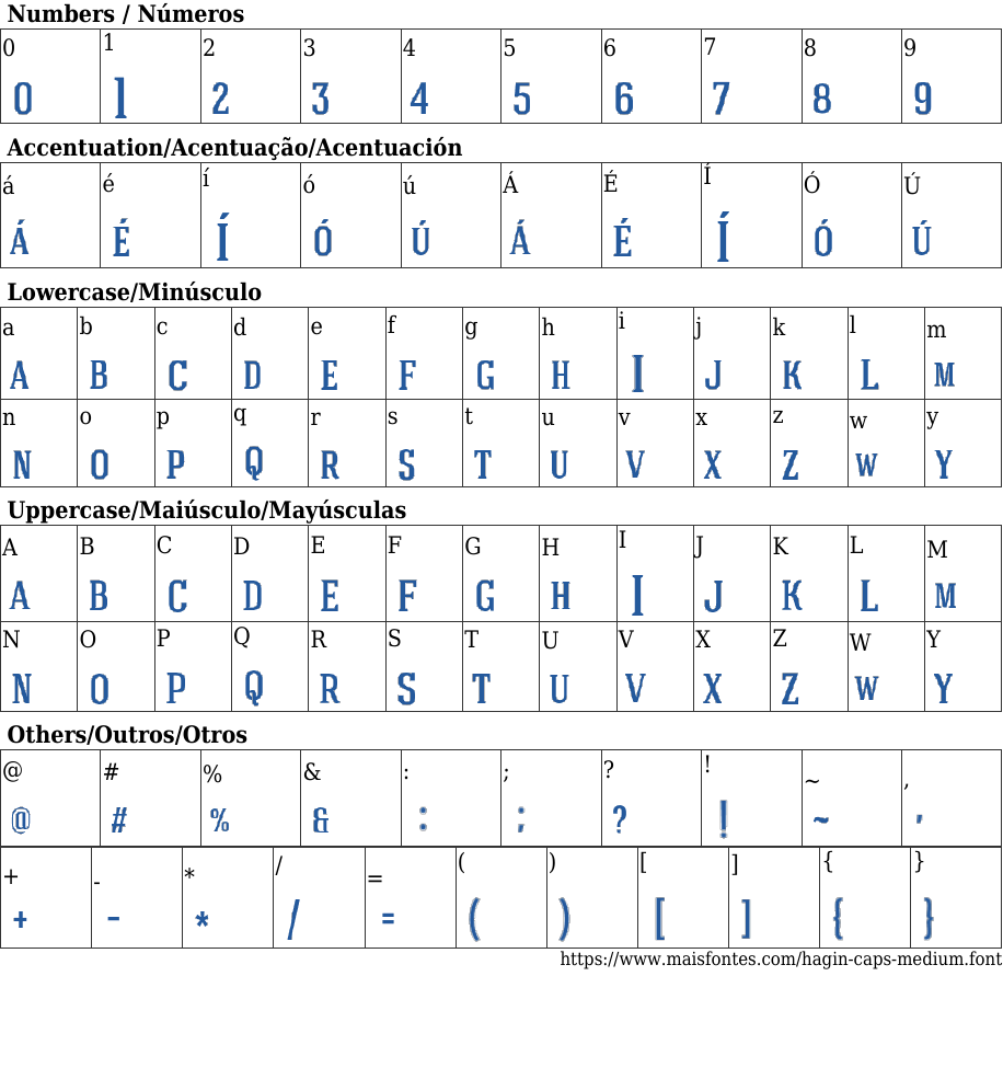 Hagin Caps Medium: Free Font Download | MaisFontes