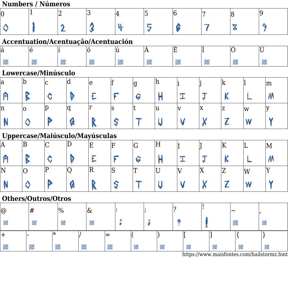Hail Stormz: Free Font Download | MaisFontes