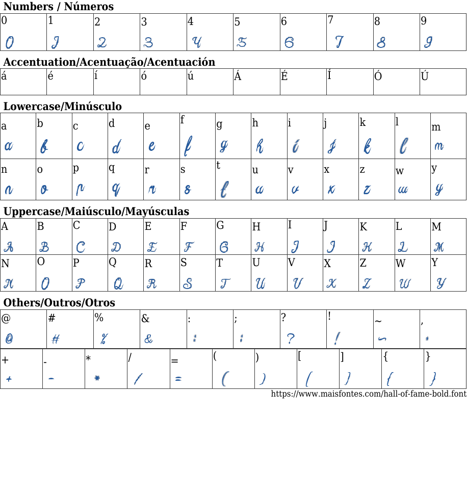 Hall Of Fame Bold: Free Font Download | MaisFontes