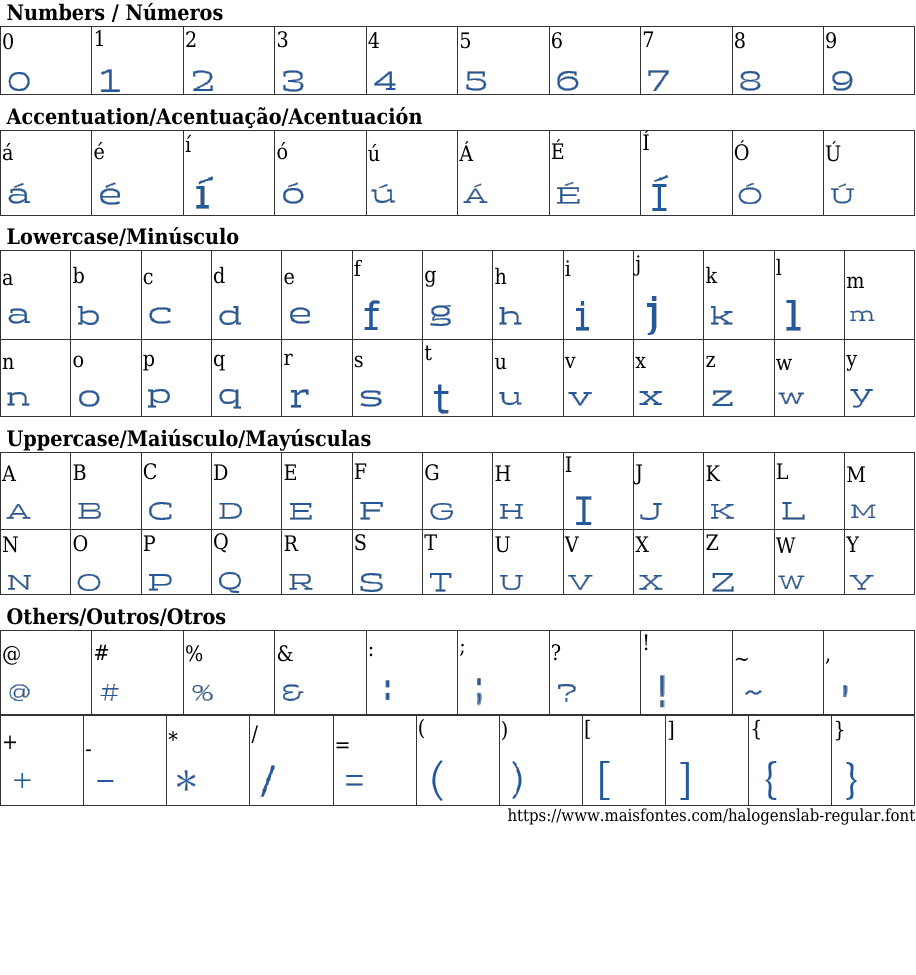 HalogenSlab Regular：免费字体下载 | MaisFontes