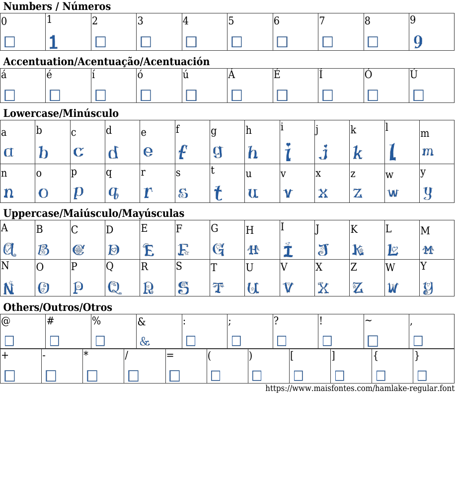 HamLake Regular: Baixar Fonte Grátis | MaisFontes