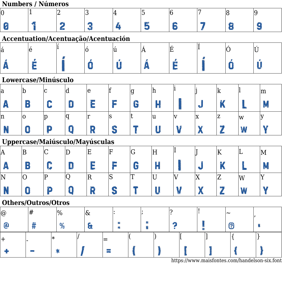 Handelson Six: Download Free Font | MaisFontes