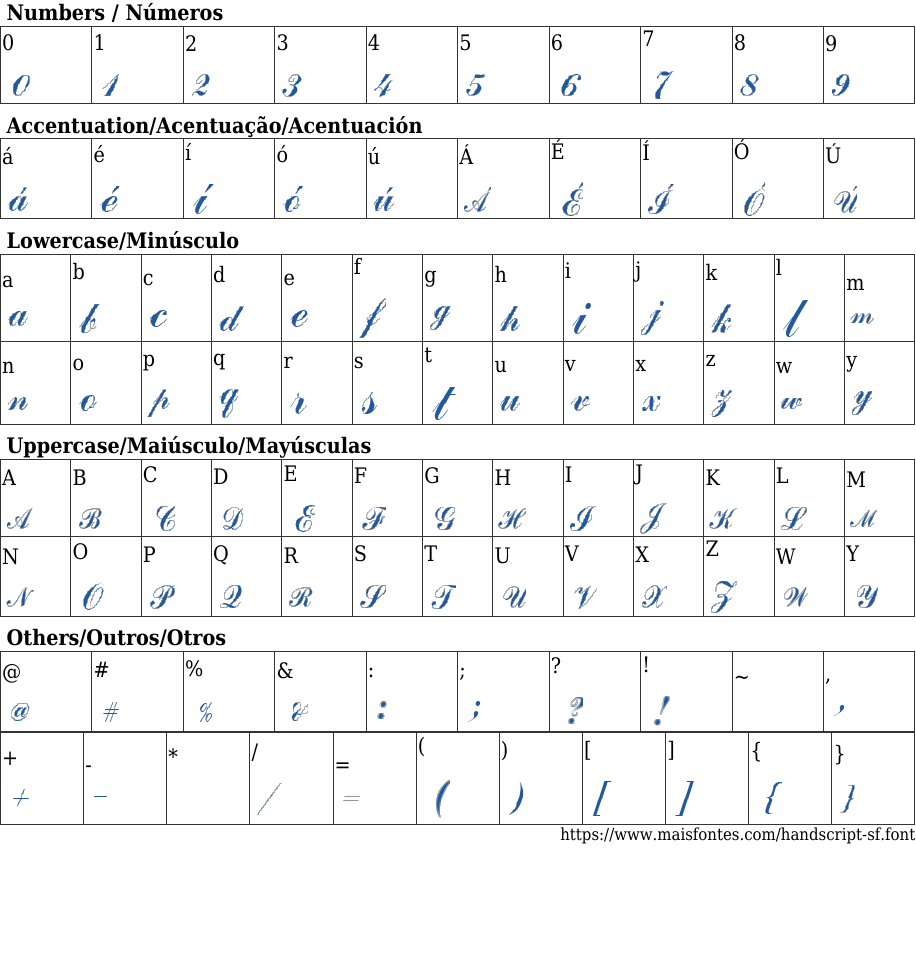 Handscript SF: Baixar Fonte Grátis | MaisFontes