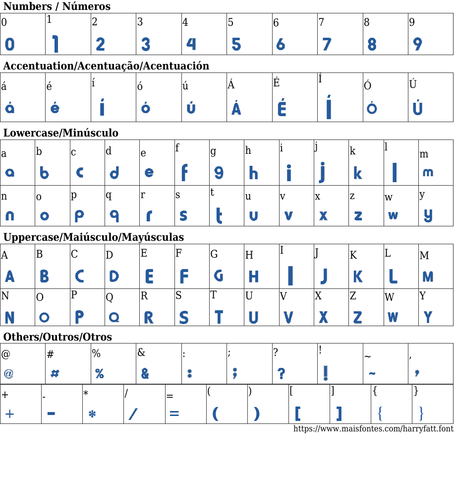 Harry Fatt Font: Free Download | MaisFontes