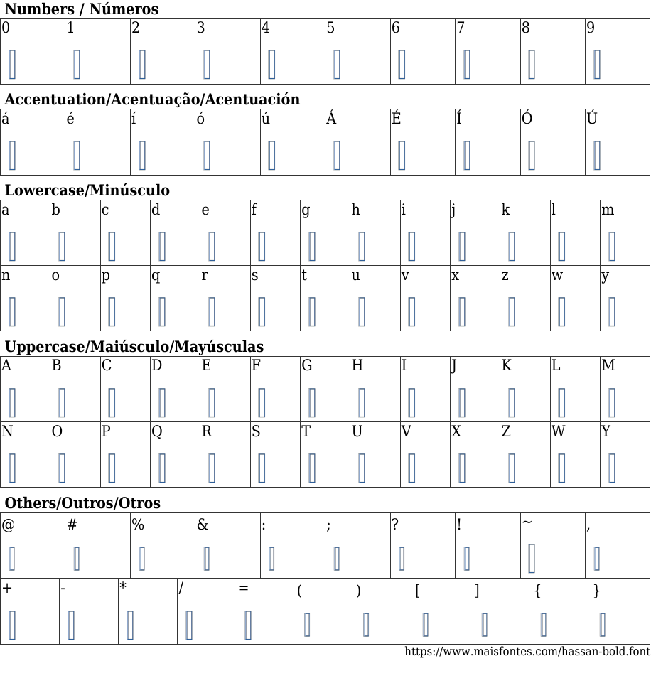 Hassan Bold: Free Font Download | MaisFontes