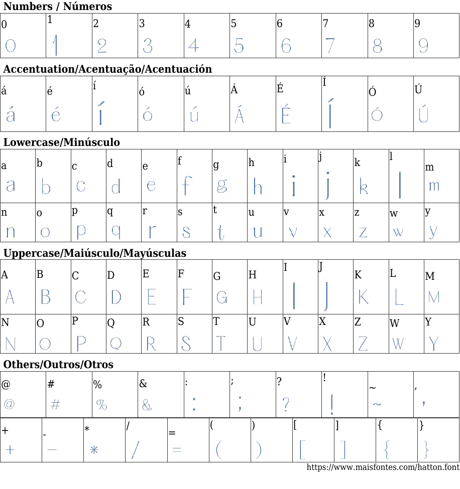 Hatton: Free Font Download | MaisFontes