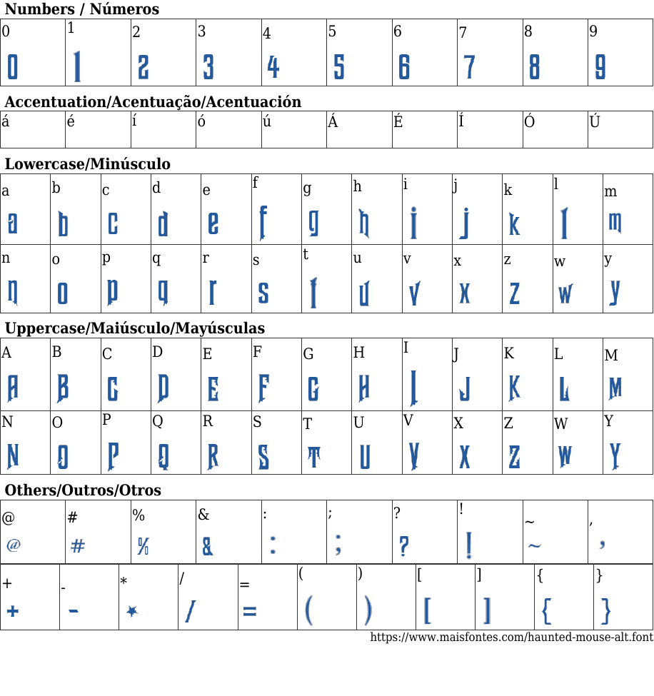 Haunted Mouse Alternate: Free Font Download | MaisFontes